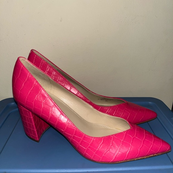 Marc Fisher | Shoes | Marc Fisher Womens Caitlin Pump Pink Barbie ...